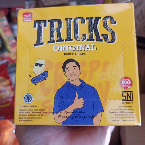 Jual Biskuit Tricks Crisps Original Potato Kentang Baked - Kota Bekasi ...