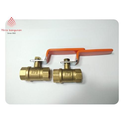 Jual ATS Ball Valve Kuningan ASLI 3/4 " Stop Kran 3/4 Inch Model ONDA ...
