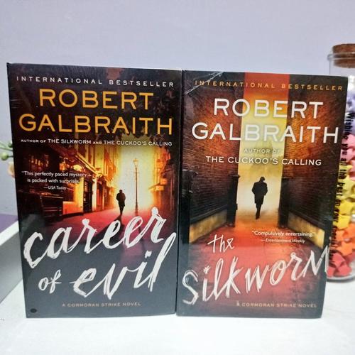 Jual Cormoran Strike Novel the Silkworm Robert Galbraith - The Silkworm ...