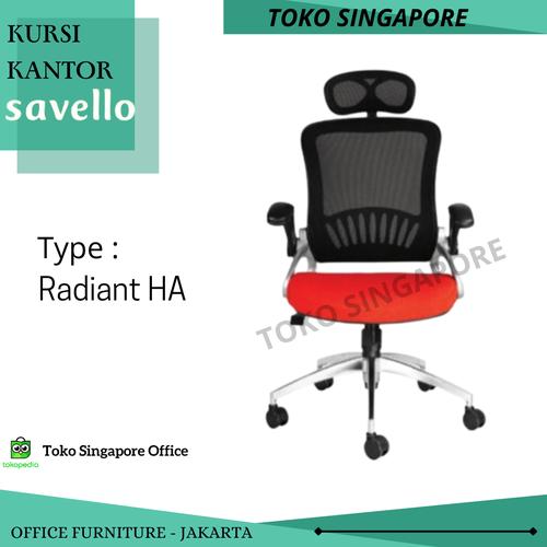 Jual Kursi Kantor Jaring Savello Radiant - HA - Alumunium - Jakarta ...