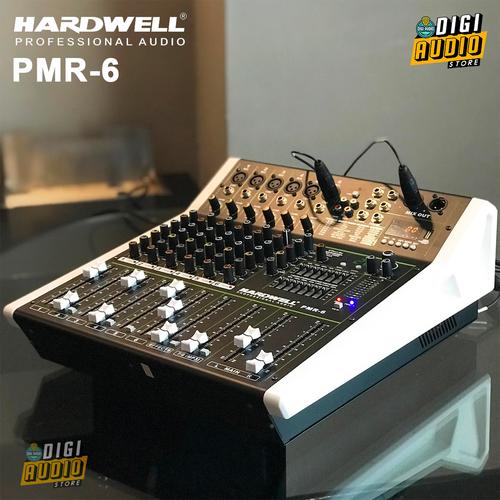 Jual Power Mixer Audio 6 Channel 2 x 350 Watt HARDWELL PMR-6 USB ...