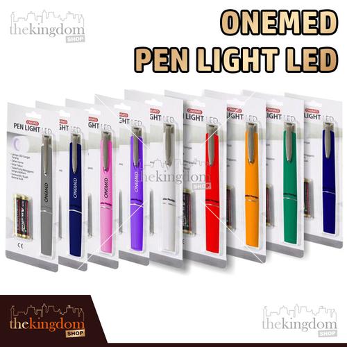 Jual Onemed Pen Light LED Senter Medis Penlight Lampu Sinar Terang ...