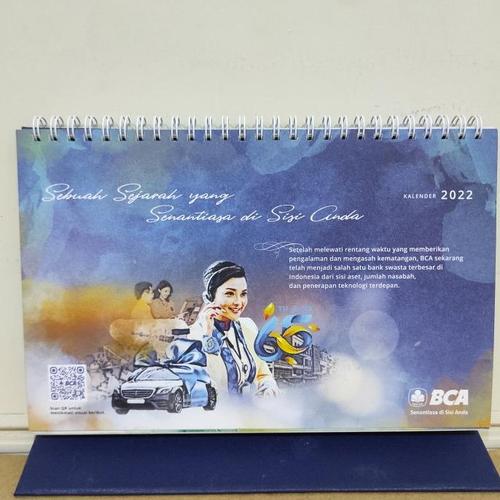 Jual Kalender Bca Duduk 2021 Kalender Harian 2021 Bca Kualitas Tebal ...