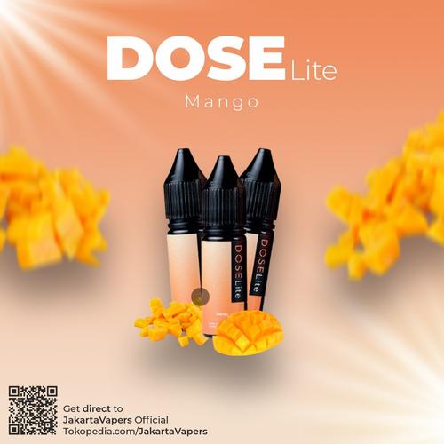 Promo Dose Lite Mango Salt Nic 15ML by Hex Juice 100% Authentic ...