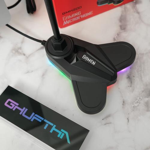 Jual Microphone Gamen GMH200 RGB - Hitam - Kota Samarinda ... Jual Microphone Gamen GMH200 RGB - Hitam - Kota Samarinda ...