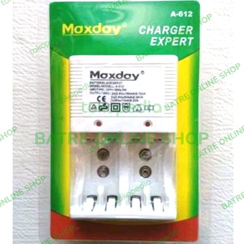 Jual CHARGER BATRE BATERAI MAXDAY 612 A612 MAXDAY A612 A-612 612 AA AAA ...