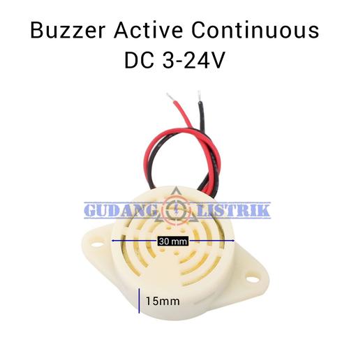 Jual Buzzer Active Continuous Alarm Speaker DC 3-24V SFM-27 - Kota Pontianak - GUDANG LISTRIK ...