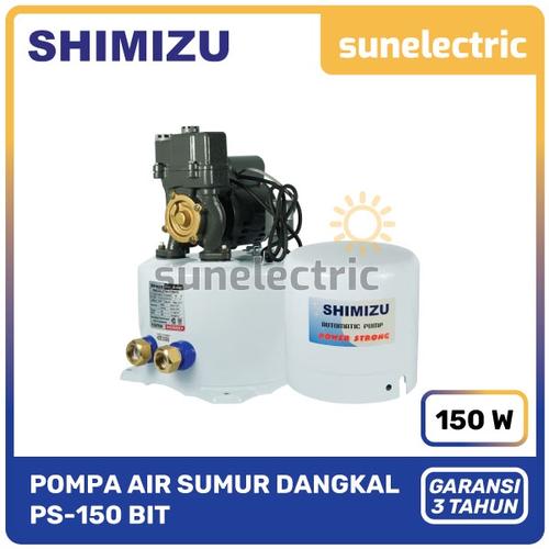 Jual Shimizu PS 150 BIT Pompa Air Sumur Dangkal Otomatis PS150BIT - Putih - Jakarta Barat - SUN ...