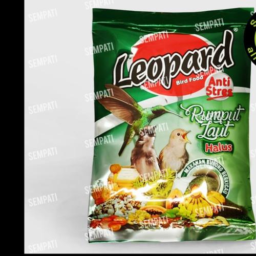 Jual LEOPARD PAKAN BURUNG CIBLEK RUMPUT LAUT SEAWEED ANTI STRESS VOER ...