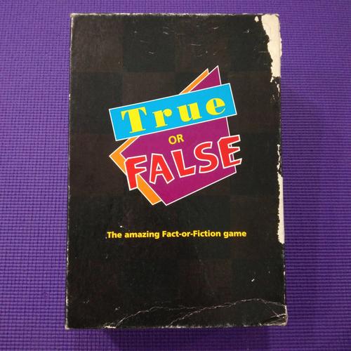 Jual Board Game True or False - Original by Milton Bradley - Kota Batam ...