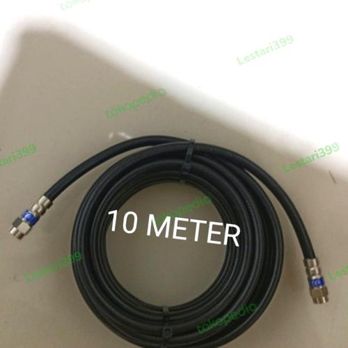 Jual kabel antena tv 10 meter+jack connector rg6 TRSXL-6LMG - 10meter - Kota Bekasi - Lestari399 ...
