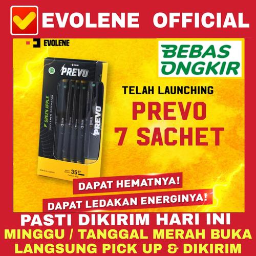 Jual Prevo 7 SACHET Evolene Pre Workout PreWO WO PREWORKOUT - 7 ...