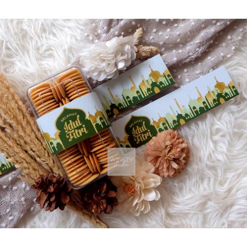 Jual 25pcs Paper BELT Lebaran 2021 / Sabuk TOPLES Idul Fitri / Label ...