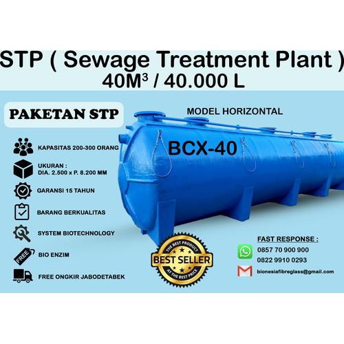 Jual STP BIOTANK BIOTECH 40M3 / IPAL BIOTANK BIOFIL 40M3 - Kab ...