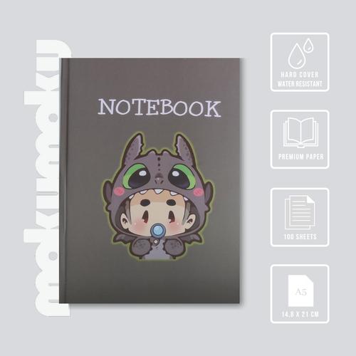 Jual BUKU TULIS / NOTEBOOK HARDCOVER TOOTHLESS COUPLE - Jakarta Barat ...