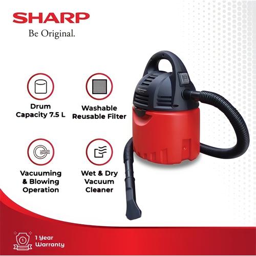 Jual SHARP Vacuum Cleaner Wet and Dry EC-CW60 CW 60 Penyedot Debu ...