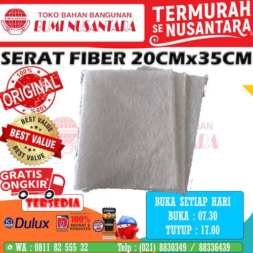 Jual SERAT FIBER LEMBARAN SERAT FIBER AQUAPROOF SERAT WATERPROOF ...