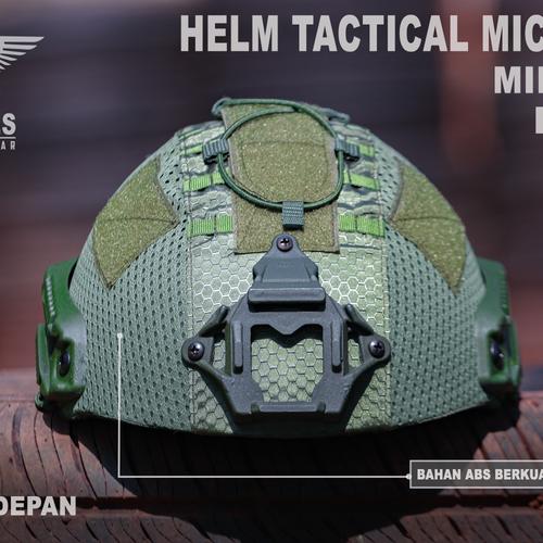 Jual Helm Tactical Mich 2001 Cover Hijau Army Raider - Jakarta Selatan ...