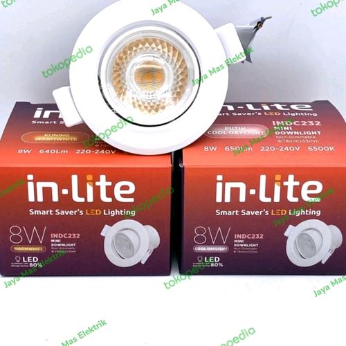 Jual INLITE Lampu Spotlight Led 8W Lampu Downlight Led IN-LITE 8 W ...