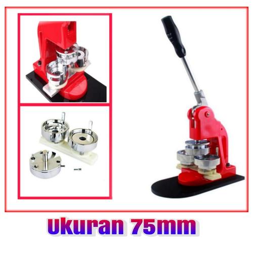 Jual Mesin Press Pin Ukuran 44 mm/58 mm/75 mm - Ukuran 44 mm - Jakarta ...