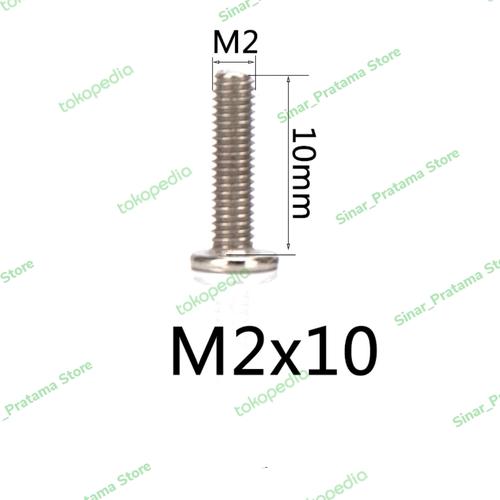 Jual Baut Sekrup M2 PANJANG 10mm untuk m.2 ssd pc laptop Universal ...