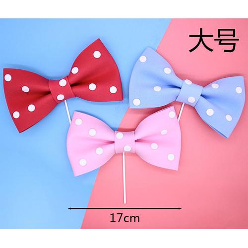 Promo Topper Cake Mickey Minnie Mouse Bow / Pita Dekorasi Kue dan Pita ...