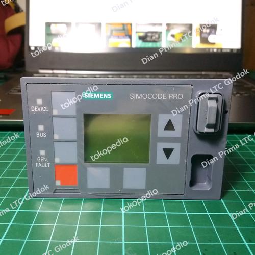 Jual Siemens 3UF7210-1AA01-0 OPERATOR PANEL W/DISPLAY FOR SIMOCODE Pro ...