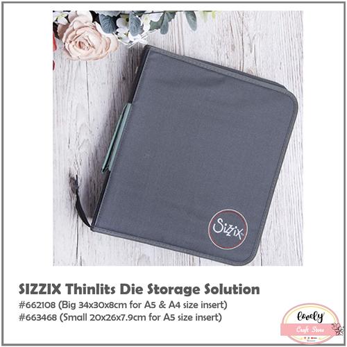 Jual SIZZIX Die Storage Tempat Penyimpanan Dies A4 (662108) / A5 ...