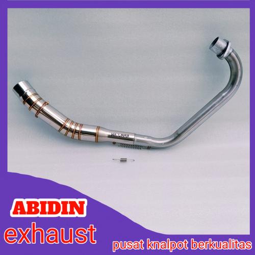 Jual Leher pipa knalpot Honda Megapro Primus lama stainless Gl pro max ...