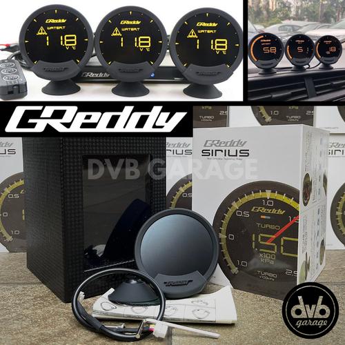 Jual GReddy Sirius Digital Gauge - Indikator Hi Universal High Grade ...