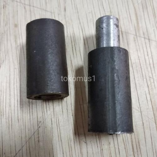 Jual Engsel Bubut 1 1/4" Inch /Engsel Pagar/Engsel Pintu Besi isi 2 Pcs ...