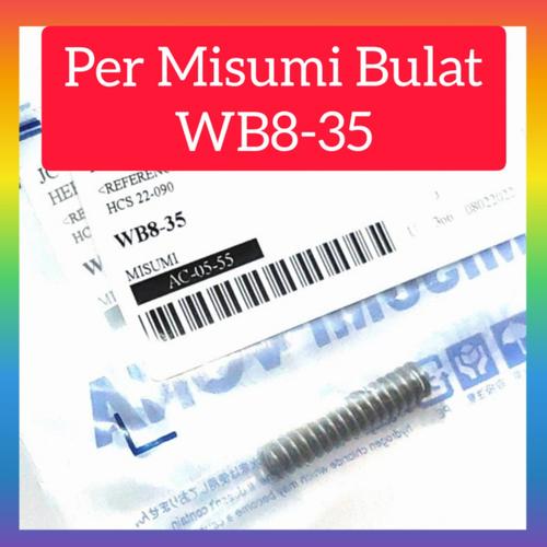Jual Per misumi bulat WB8-35 - Per Valve misumi bulat WB 3.5cm od8 - Kota Bekasi ...