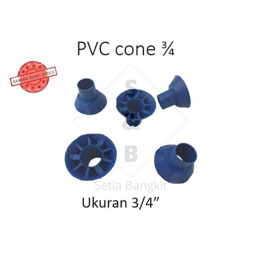 Jual PVC cone bekisting 1kg / PVC cone 3/4 bekisting 1kg - Jakarta ...