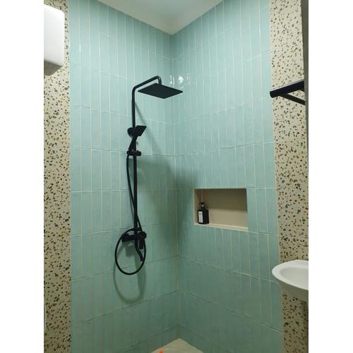 Jual Backspalsh Tile Tipe Takko Pale Mint Wave 75 x 300 | Venus Tiles ...