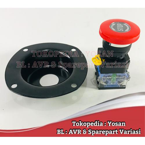 Jual Emergency stop button atau tombol darurat untuk genset 1 set ...