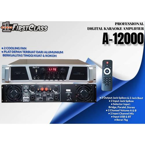 Jual Power Amplifier FIRSTCLASS FC A12000 Professional Power Amplifier ...