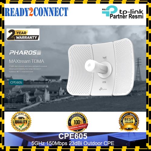Jual TP LINK CPE605 5GHz 150Mbps 23dBi Outdoor CPE - Jakarta Pusat ...