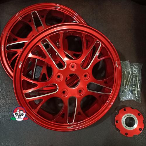 Jual Velg Luigy CS-03 Model W223 Red Vespa Sprint Primavera S LX ...