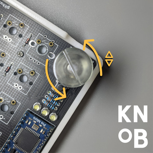 Jual KNoB EC11 Rotary Encoder/Potentiometer Knop Mechanical Keyboard ...