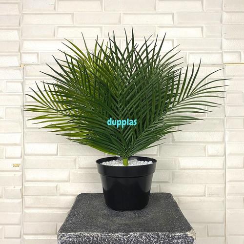 Jual Pohon Daun Palem Paris X15 Latex Artificial Pot Dasar Plastik ...