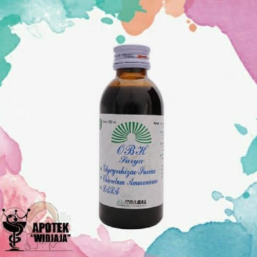 Jual OBH surya itrasal syrup syr obat batuk hitam sirup 100 ml 100ml ...
