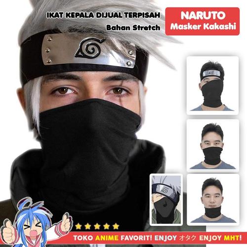 Jual Masker Kakashi Hatake Cosplay Anime Naruto - Jakarta Selatan ...