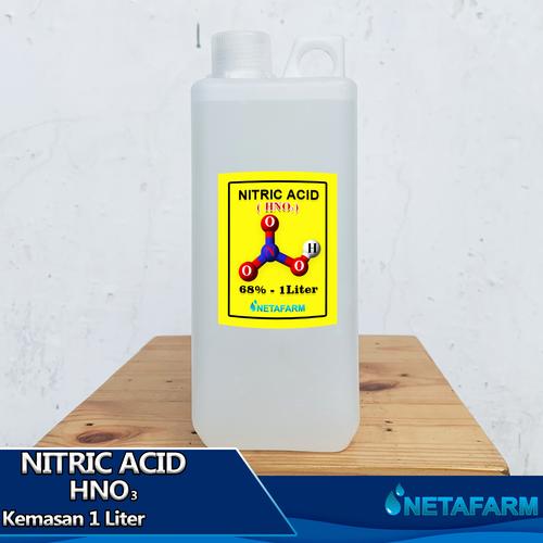 Jual Nitric Acid 68% - HNO3 Kemasan 1 Liter - Kab. Sidoarjo - NETAFARM | Tokopedia