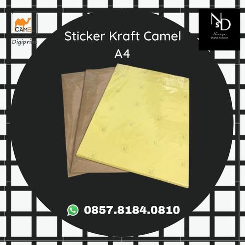Jual Stiker Kraft Camel Sticker Label Samson A4 - Jakarta Selatan ...