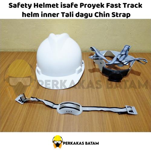 Jual Safety Helmet isafe Proyek Fast Track helm inner Tali dagu Chin ...