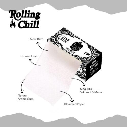 Jual Kertas Papir rokok Rolling paper king size panjang 5 meter ...