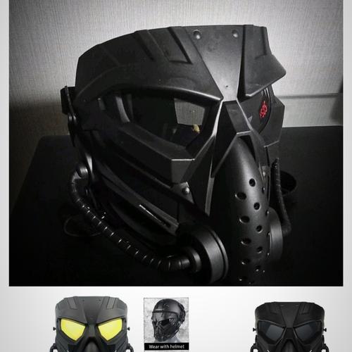 Jual topeng helm retro carglos cargloss mask masker kaca helm helmet ...