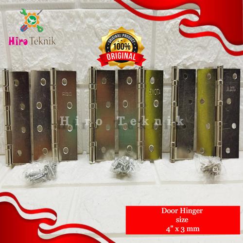 Jual AXL Engsel Pintu Plat 4 Inch - Hawai tebal - Kab. Bekasi - Hiro ...