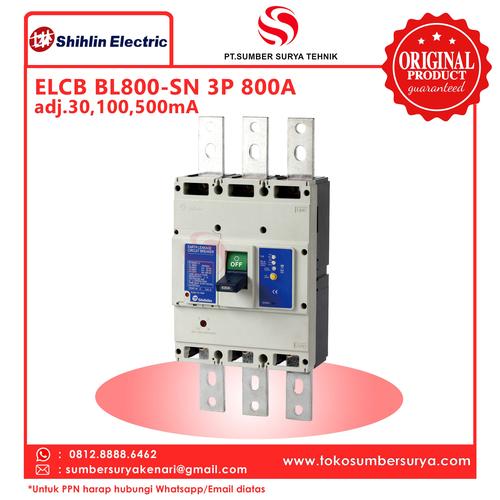 Jual ELCB BL800-SN / BL800SN 3P 800A Shihlin Electric - Jakarta Pusat - SUMBER SURYA store ...