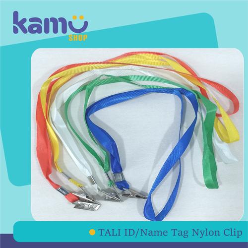 Jual Tali Id Card Nylon Clip/Tali Name Tag (CM-NYL) [20 PCS] - Kota ...